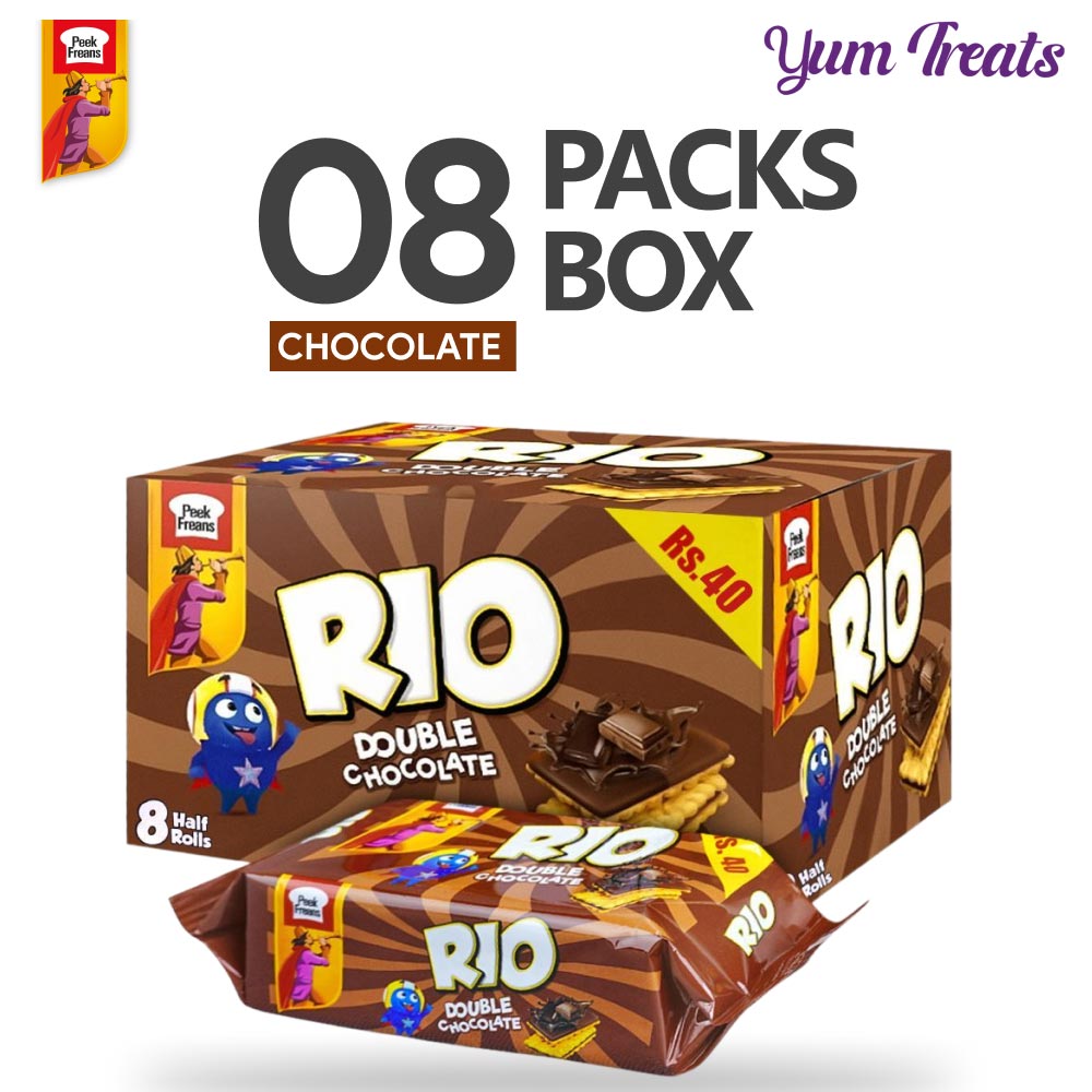 Peek Freans Rio – Double Chocolate Flavored Biscuits – Yum Treats